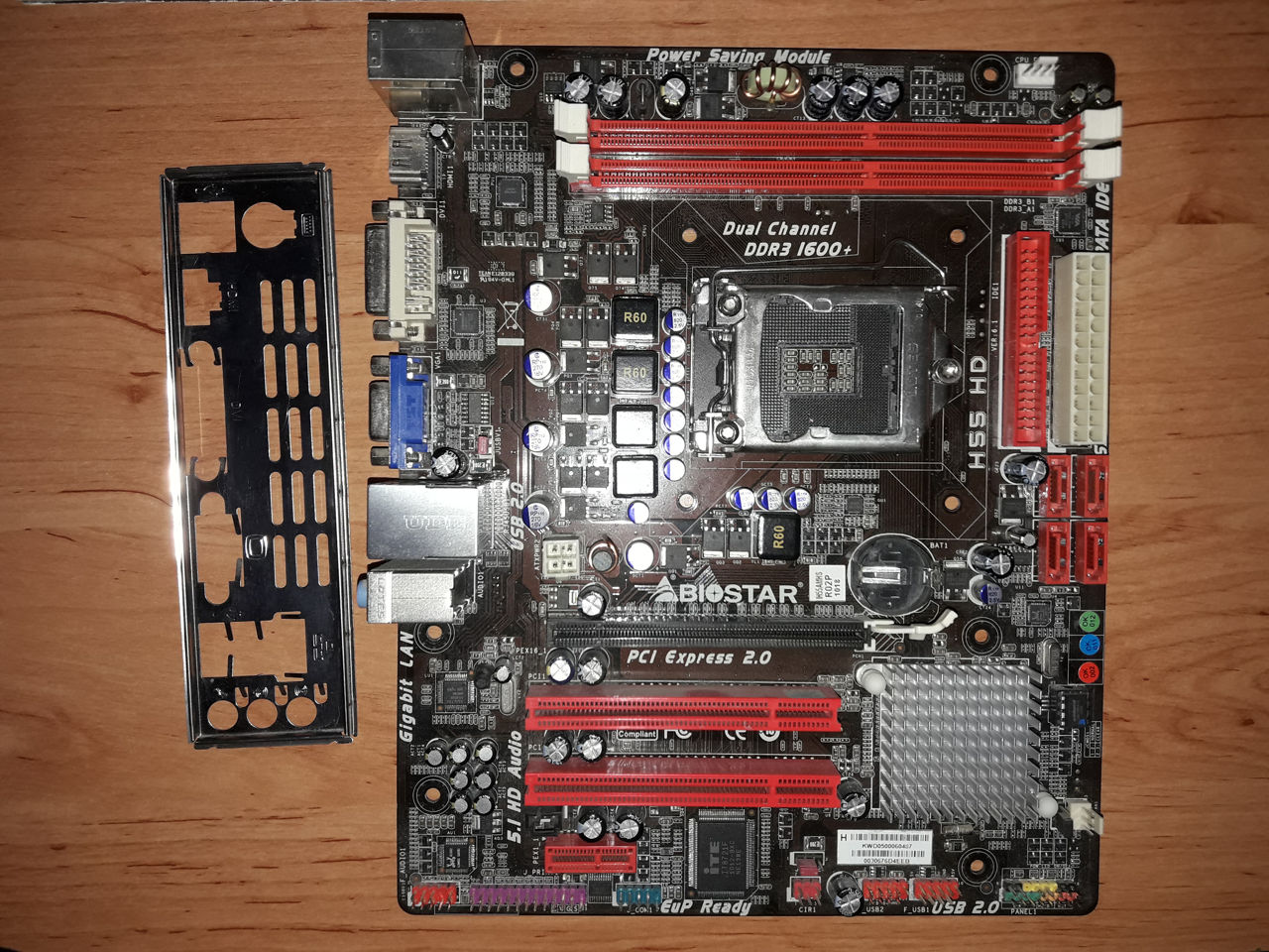 Biostar H55 HD, socket 1156, ddr3, работает отлично, Рышкановка