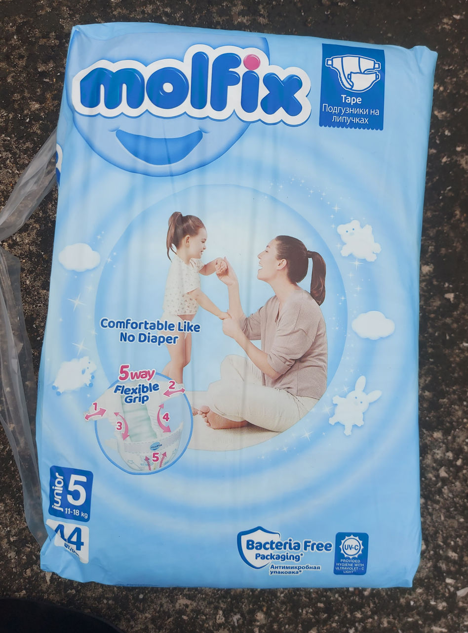 Подгузники Molfix 5.