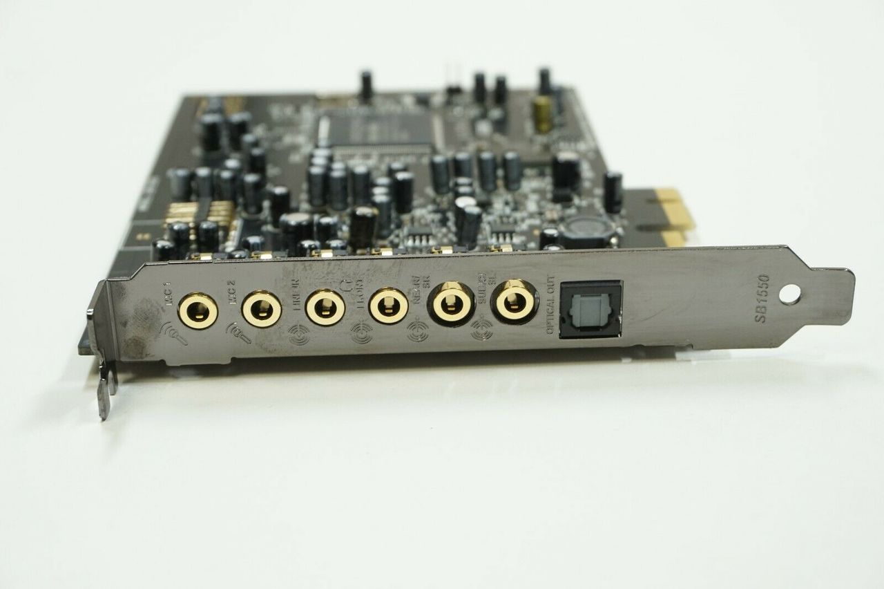 Creative Sound Blaster Audigy RX 7.1/5.1 PCIe Sound Card with 600 ohm Headphone Amp