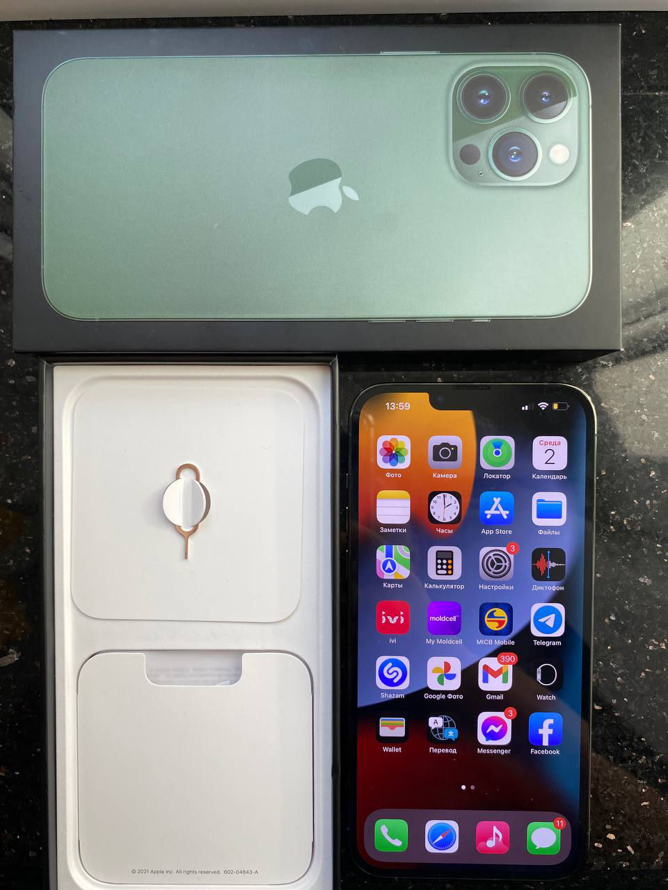 Iphone 13 Pro Max Green 256gb