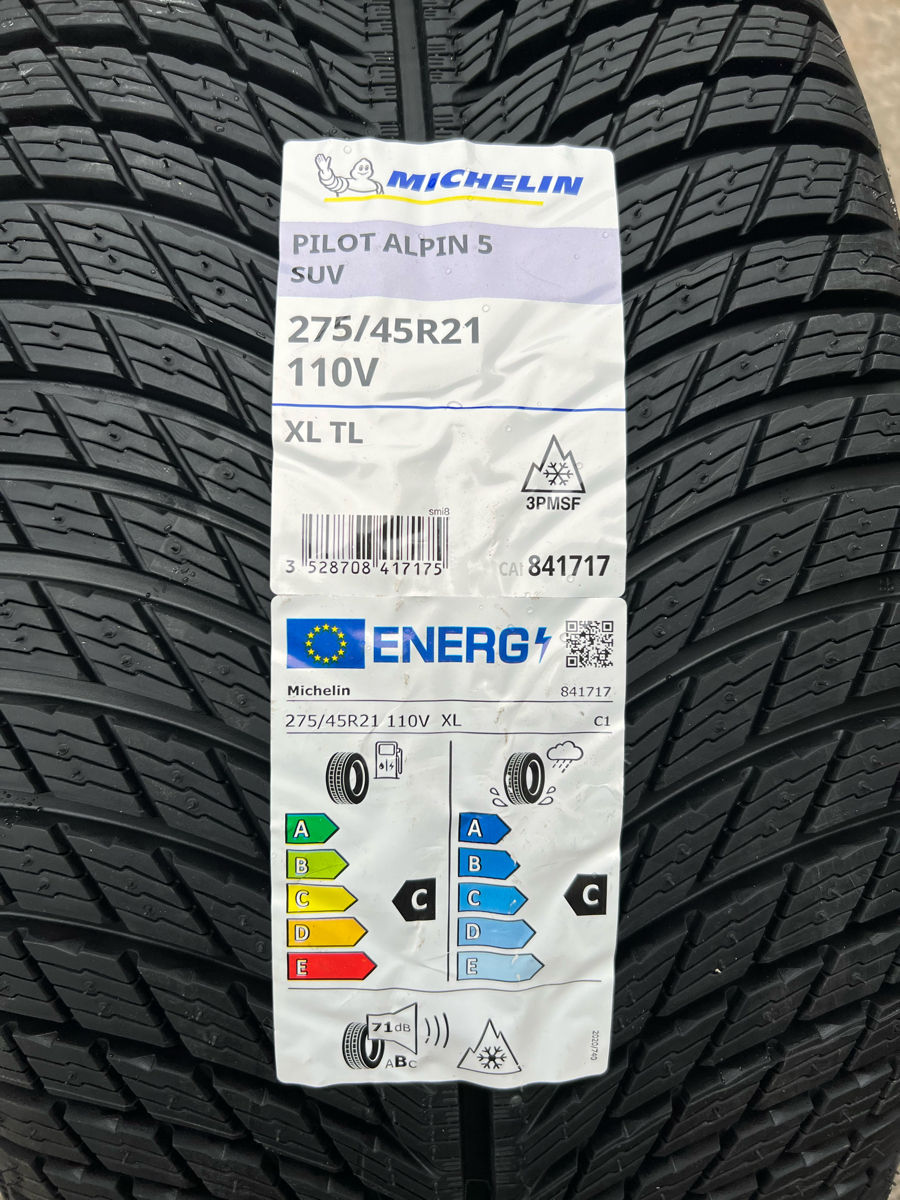 275/45 R21 / 315/40 R21 Michelin Pilot Alpin 5 Suv