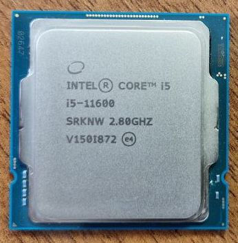 Intel Core i5-11600, generația a 11-a, Rocket Lake, LGA1200
