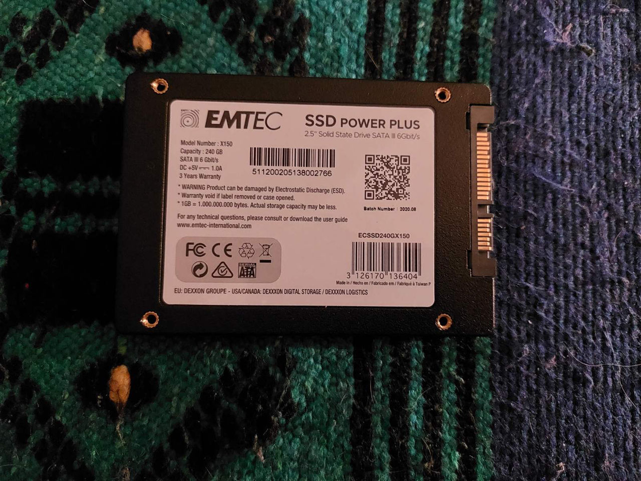 Ssd emtec 240gb