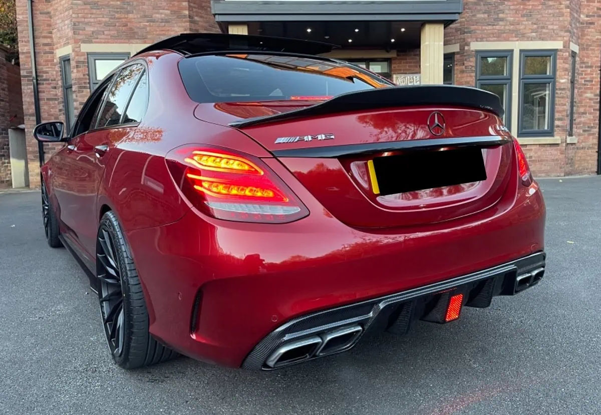 Mercedes w205 spoiler спойлер