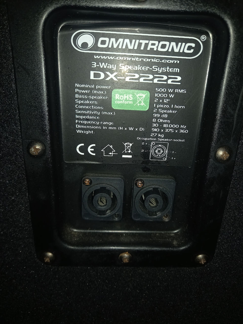 Set boxe cu mixer si amplificator