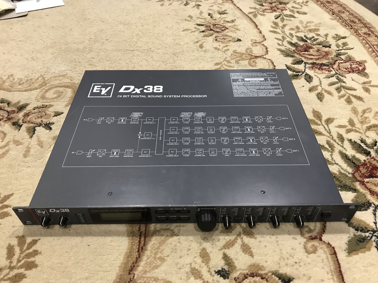 Electro-Voice EV Dx 38 - Processor, crossover