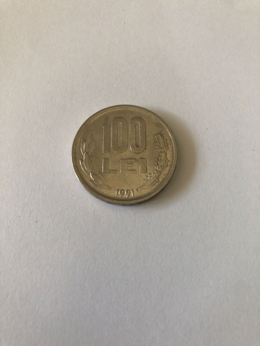 Monedă de 100 lei vechi pentru Colecționari