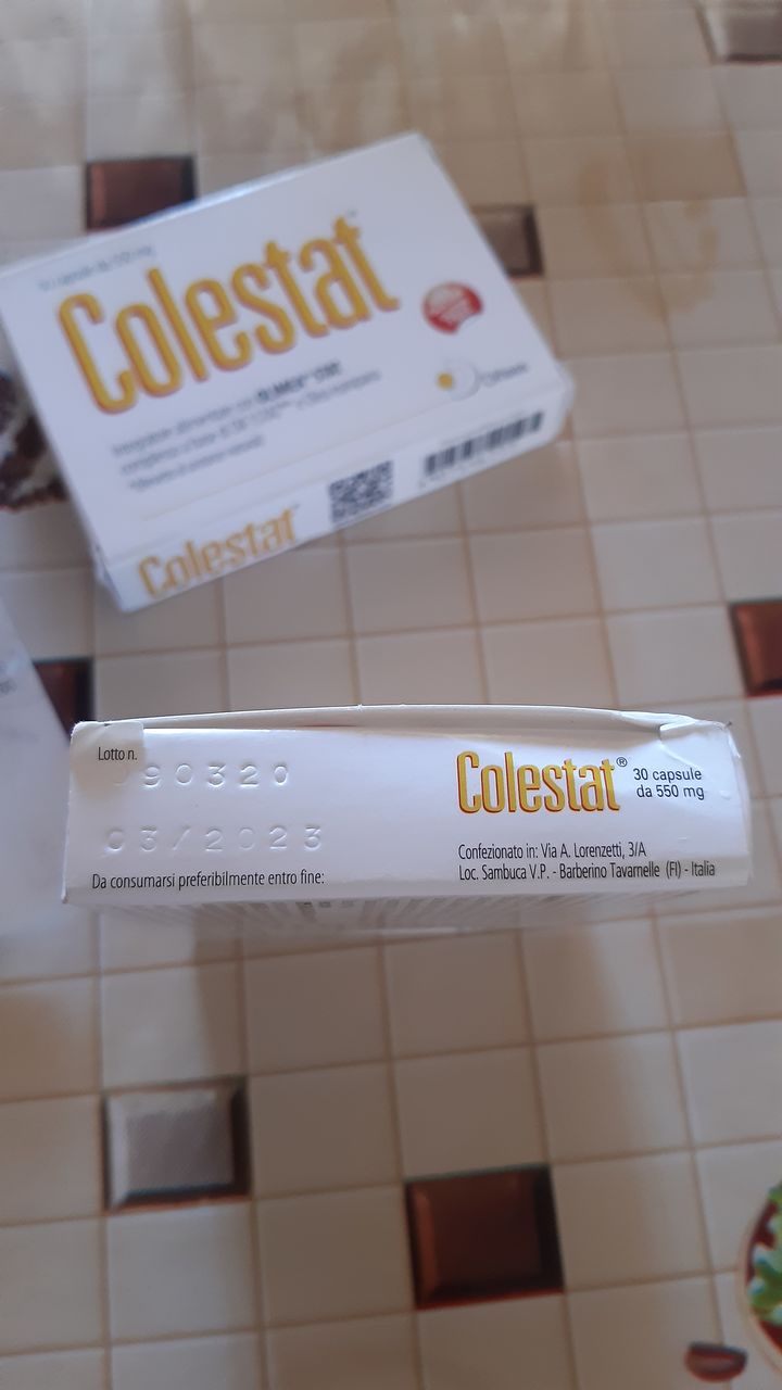 COLESTAT pentru scaderea colesterolului, italian