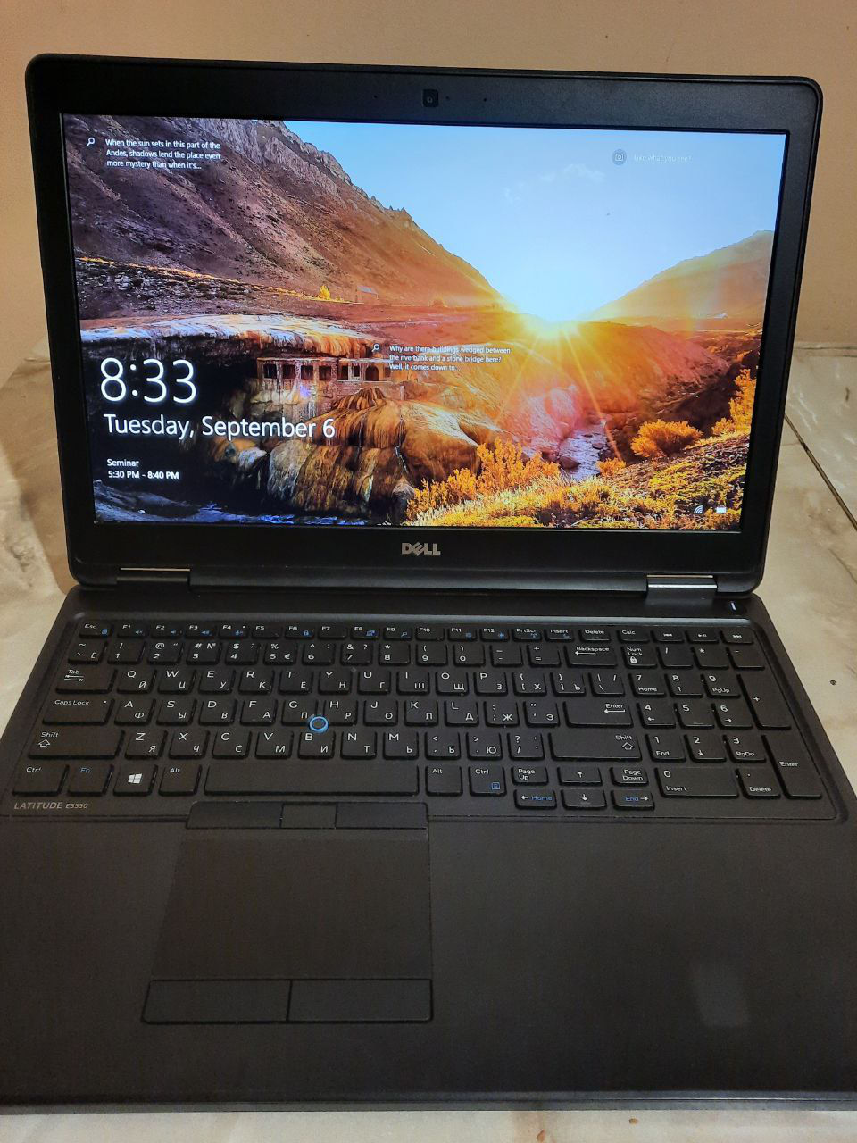 DELL Latitude E5550 (i5 5300u 4x 2.30ghz, RAM 16Gb, SSD SATA 256Gb)