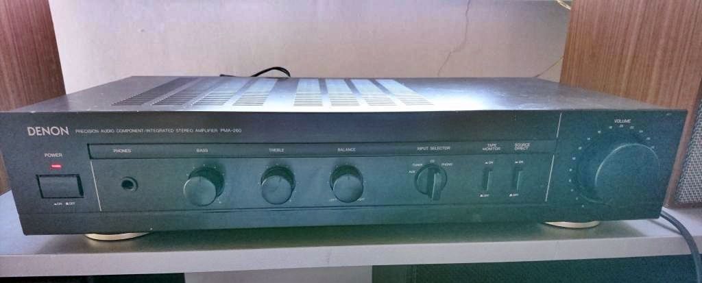 Denon PMA-260 Stereo Intergrated Amplifier, Receiver JAMO 5.1 c FM, USB ...