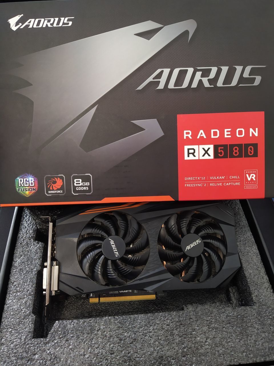 Rx 580 8Gb Gigabyte Aorus