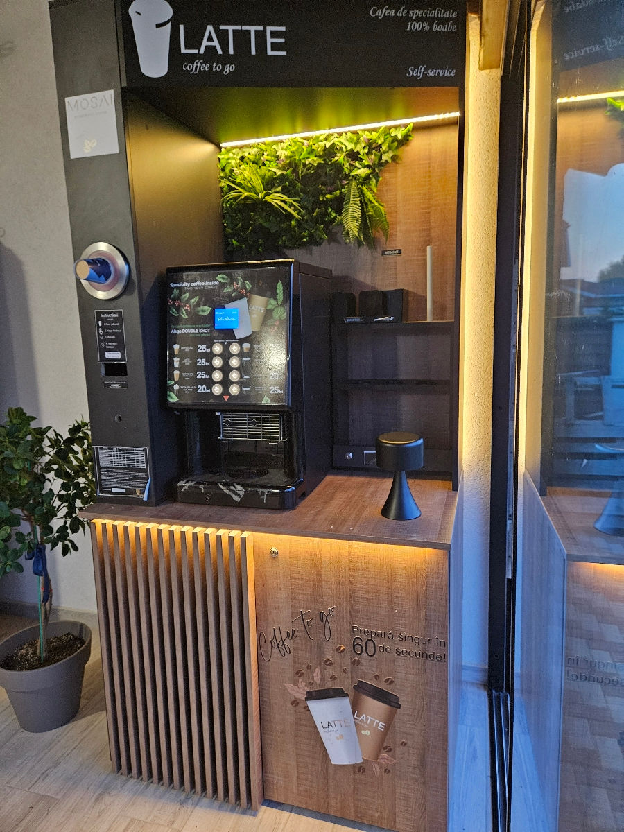 Cafenea self-service nou