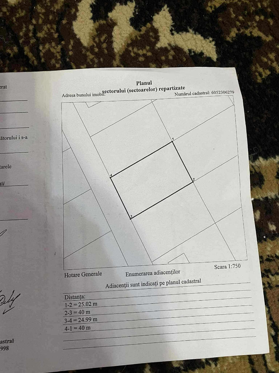 Teren pentru constructie