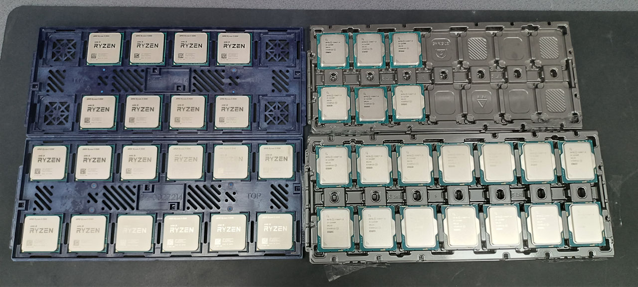 б/у процессоры Intel / AMD s1200 / s1700 / sAM4