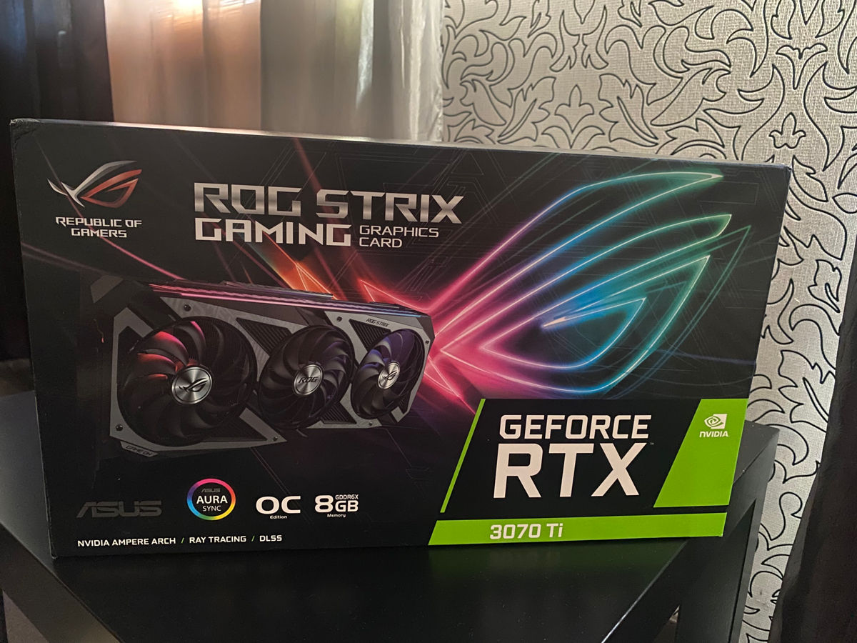 RTX 3070 ti Rog Strix