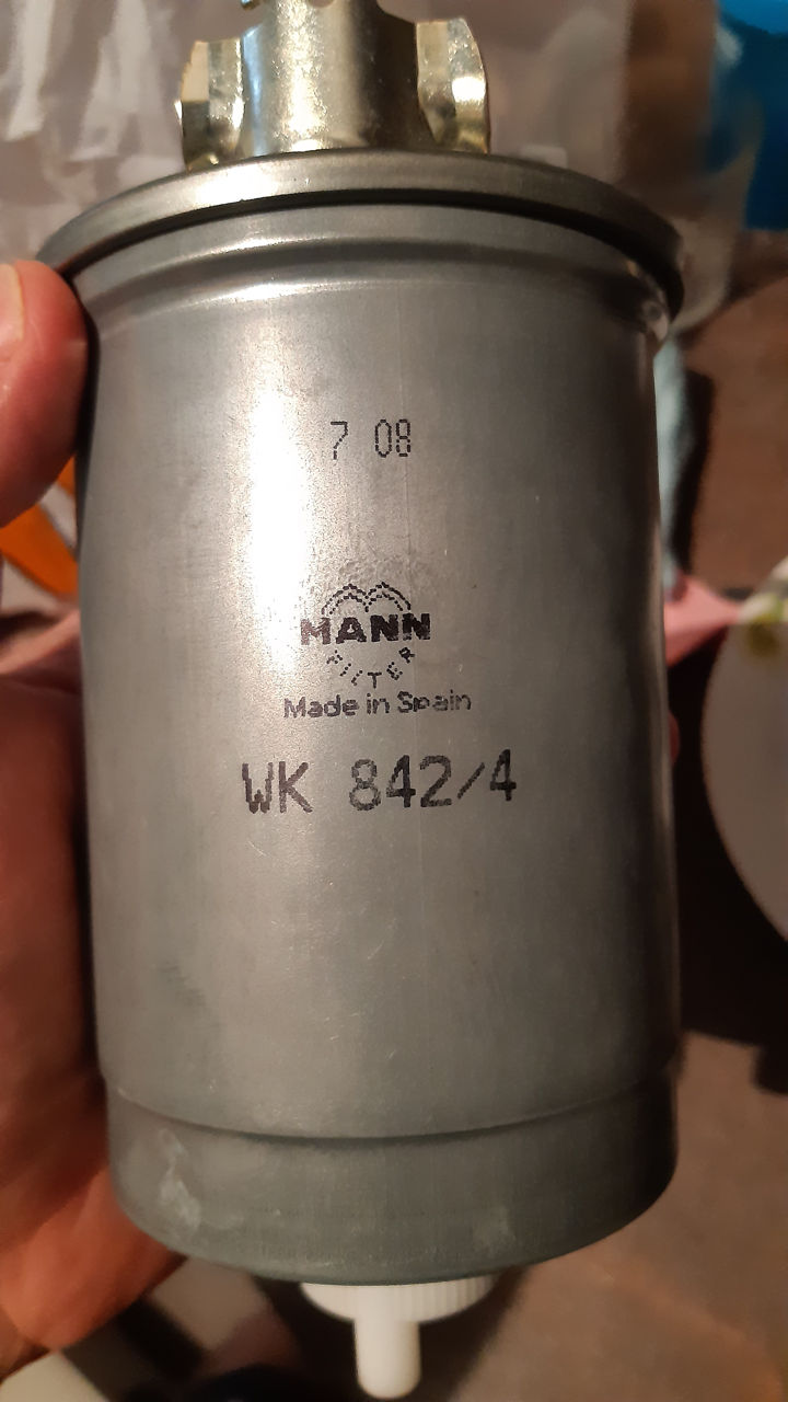Топливный фильтр mann-filter wk 842/4