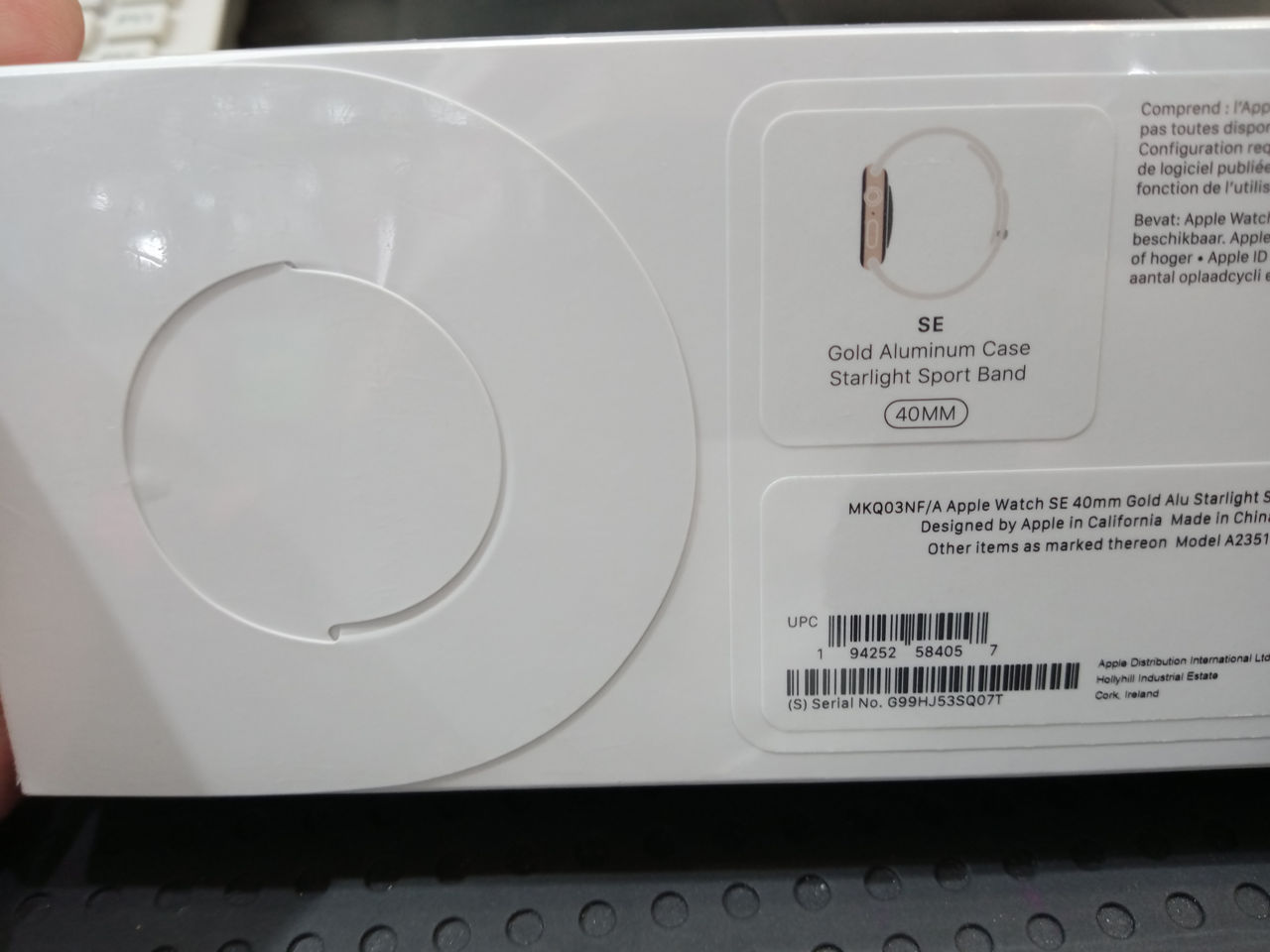 Apple Watch SE 40mm Gold