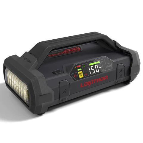 Lokithor JA301 2000A Lithium Jump Starter with 150PSI Air Compressor