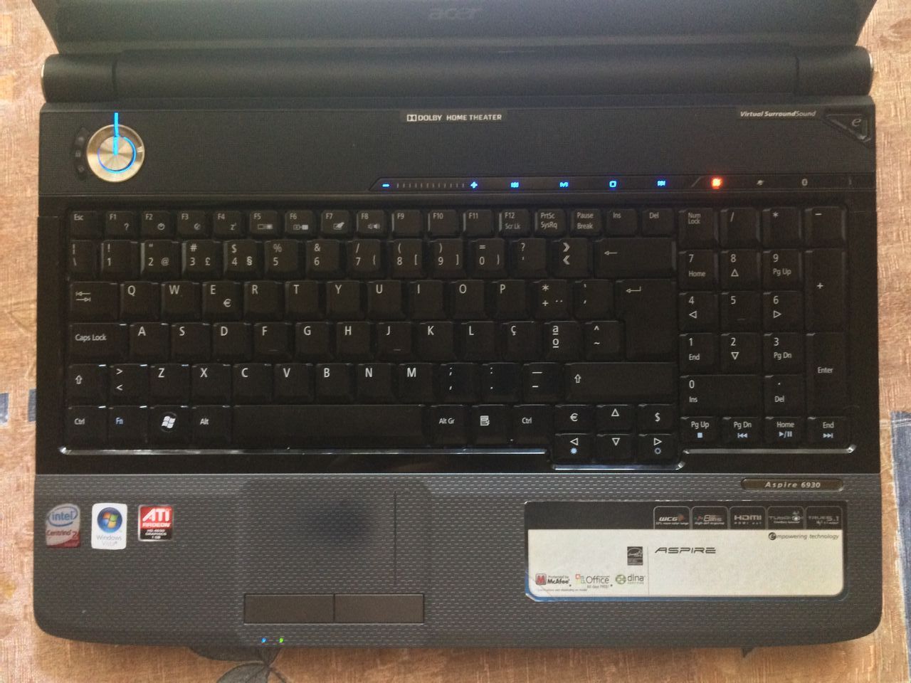 Acer Aspire 6930, stare foarte buna