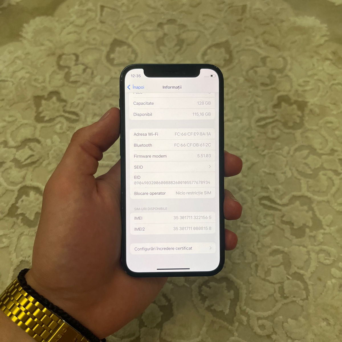 iPhone 12 Mini 128GB Black