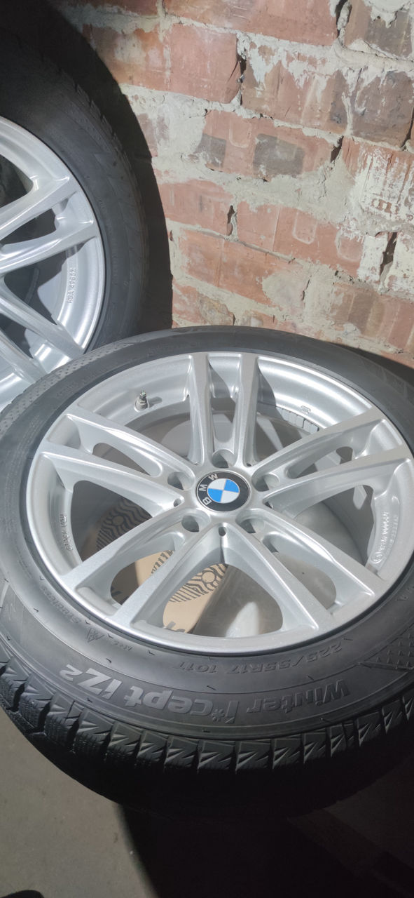 Jante BMW F10 si anvelope noi Hankook 225/55/R17