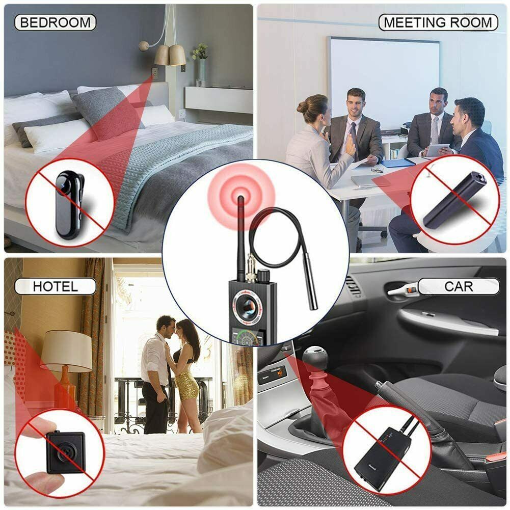 K-68 Anti Spy Detector, RF Detector, Wireless Bug Hidden Camera Detector