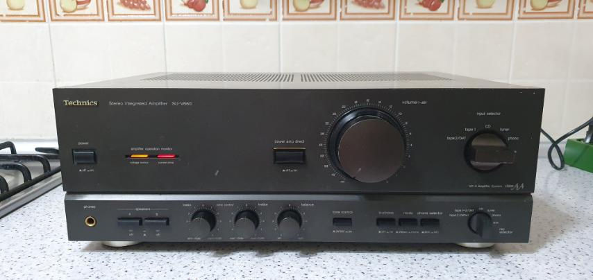 Technics SU - V660 интегральный усилитель.