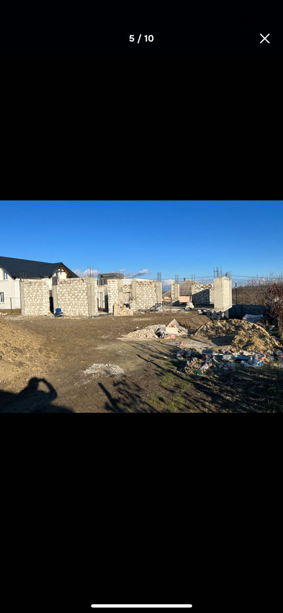 Casa - Duplex Hi- Tech nefinisata 230m2 + 10 ari, Bubuieci