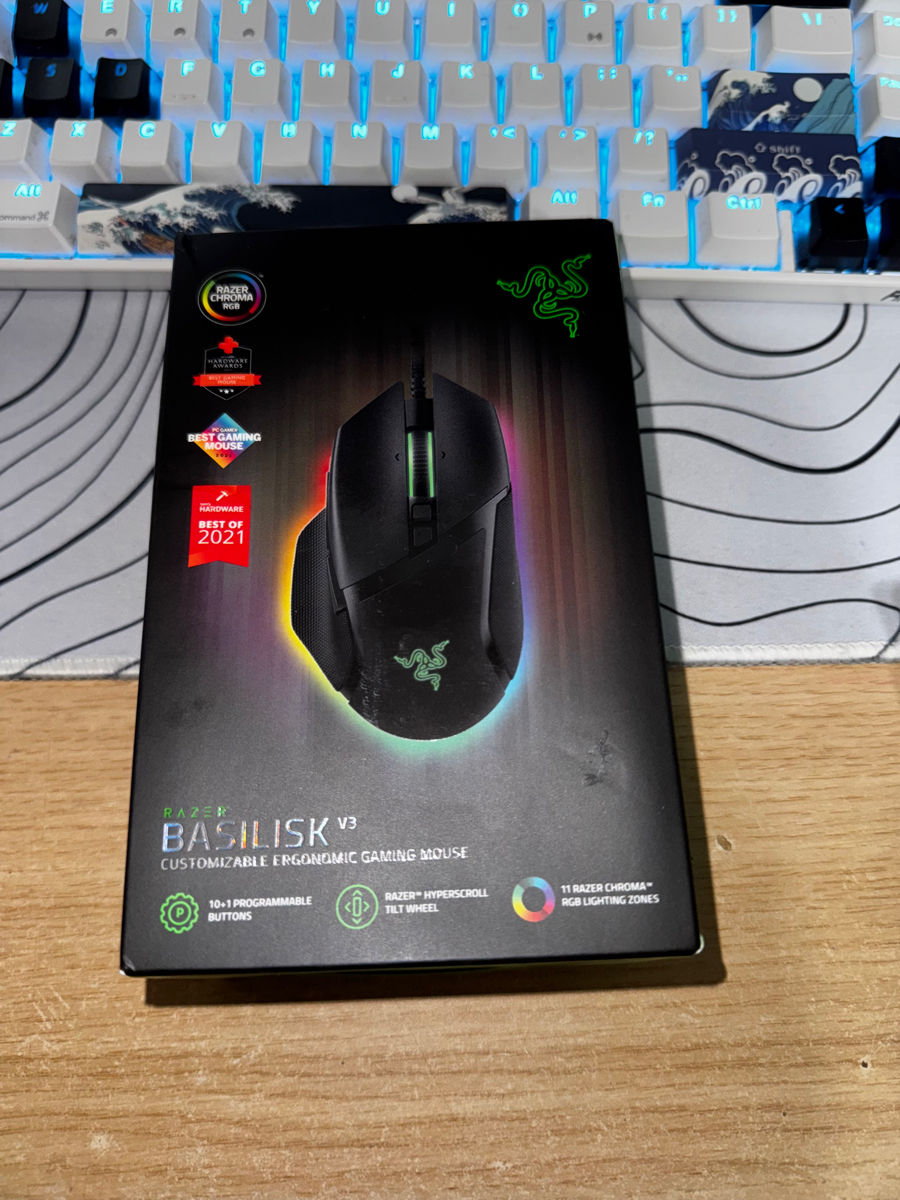 Игровая мышь Razer Basilisk V3, проводная, RGB, новая