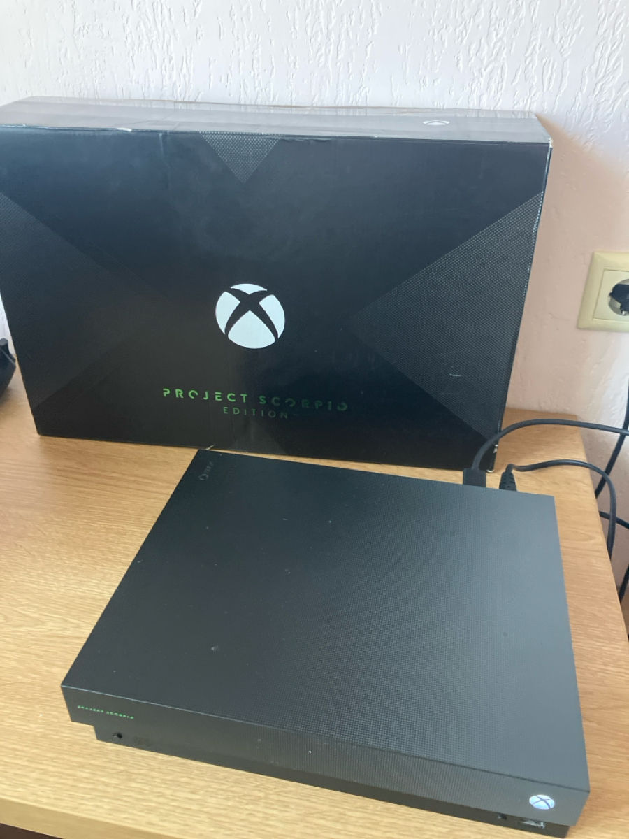 Xbox one x project scorpion edition 1tb