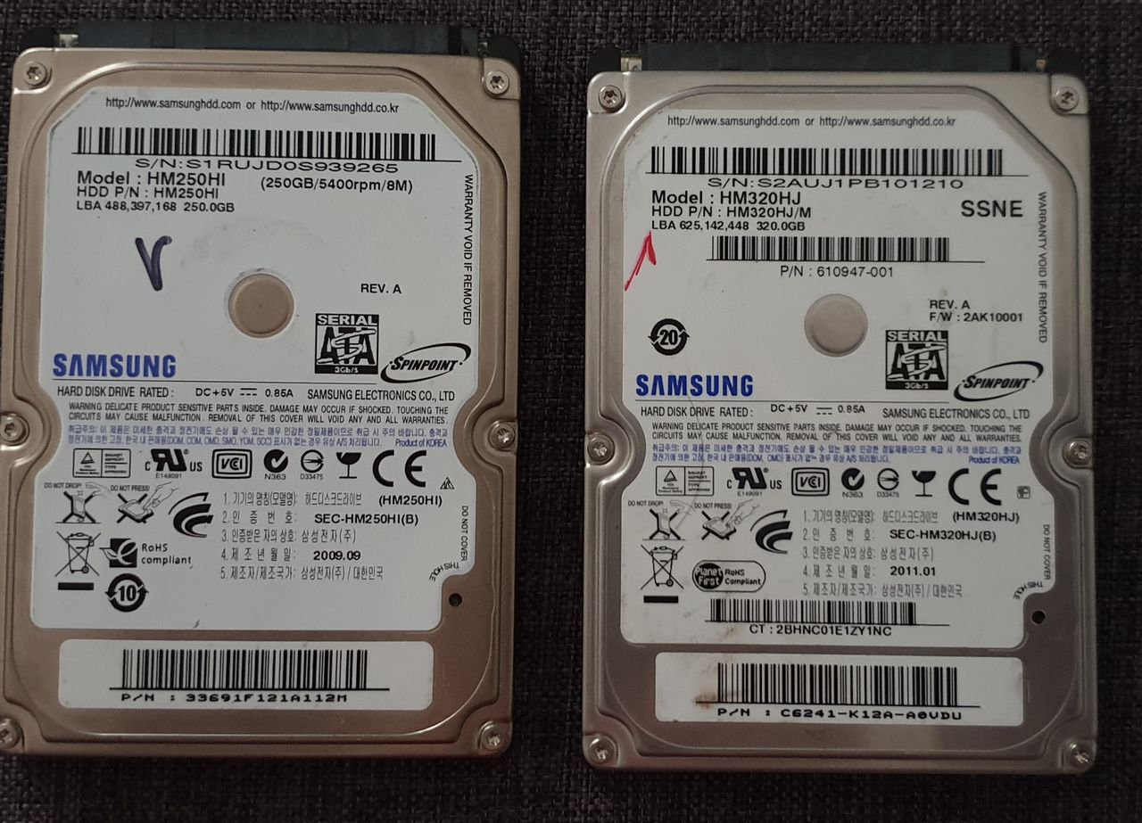 HDD samsung