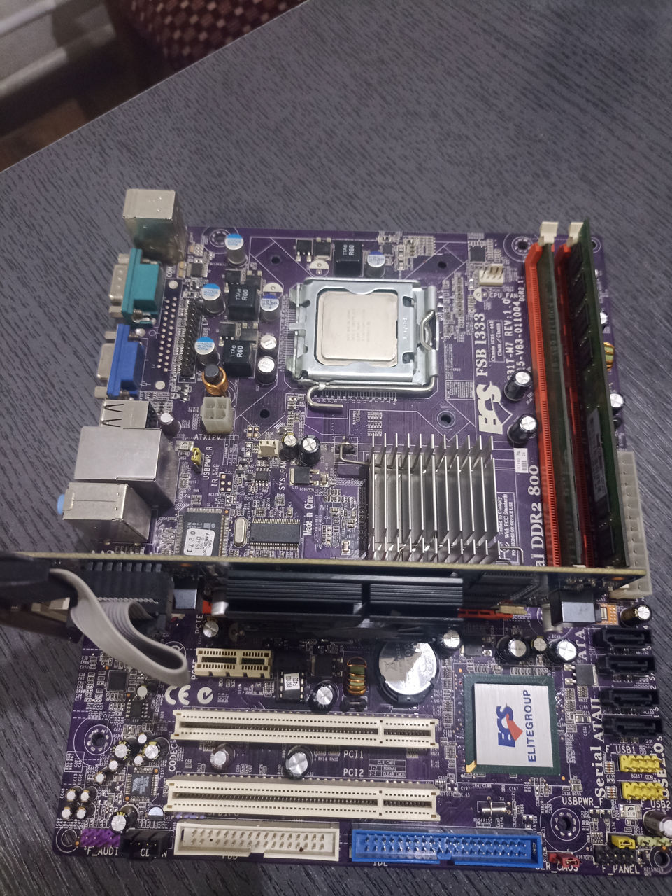 Set CPU, MB, Ram, VGA