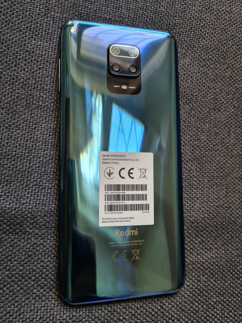 Urgent Xiaomi Redmi NOTE 9S albastru
