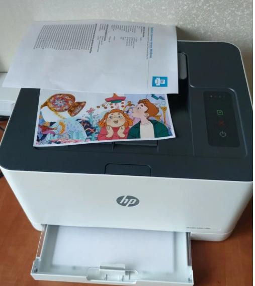 Принтер лазерный цветной HP Color Laser 150a, A4, б/у