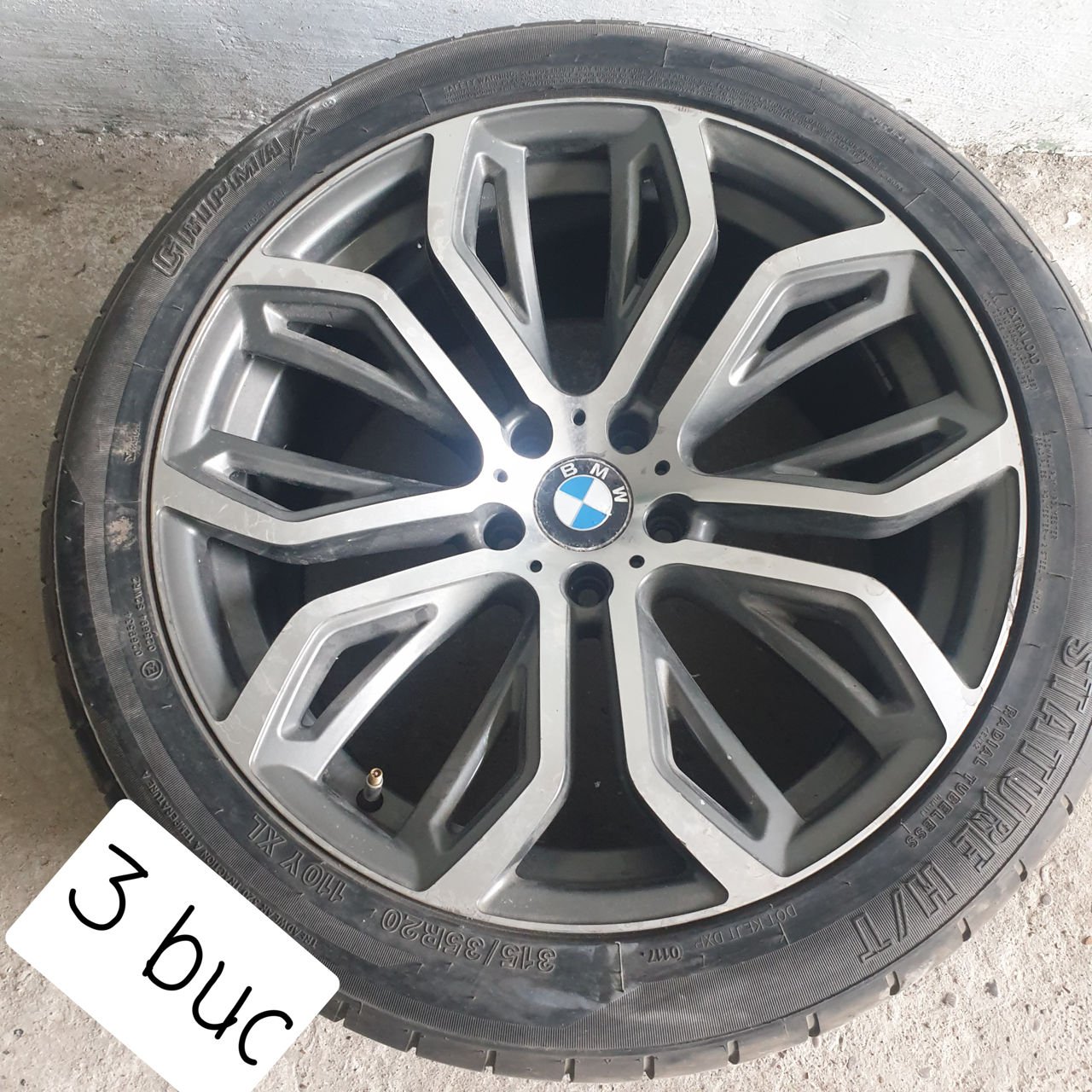Jante și anvelope 3 buc pentru bmw X5 mărime 315/35 R20 pret 300€Și 1 ...