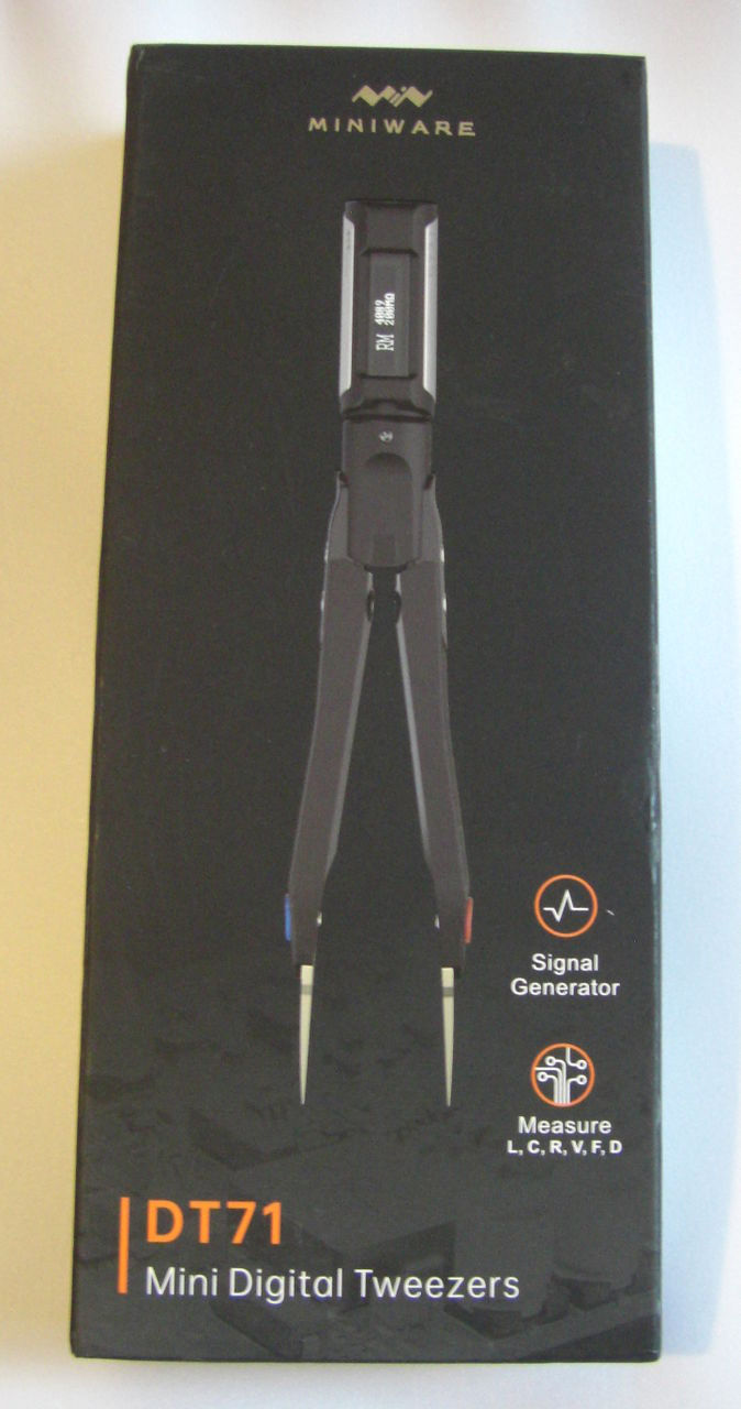 Miniware DT71 пинцет - мультиметр новый.