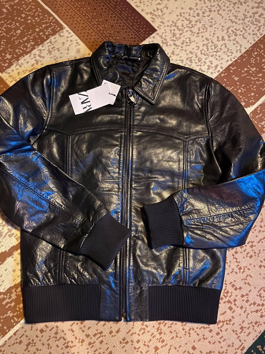 Vind geaca de piele Zara