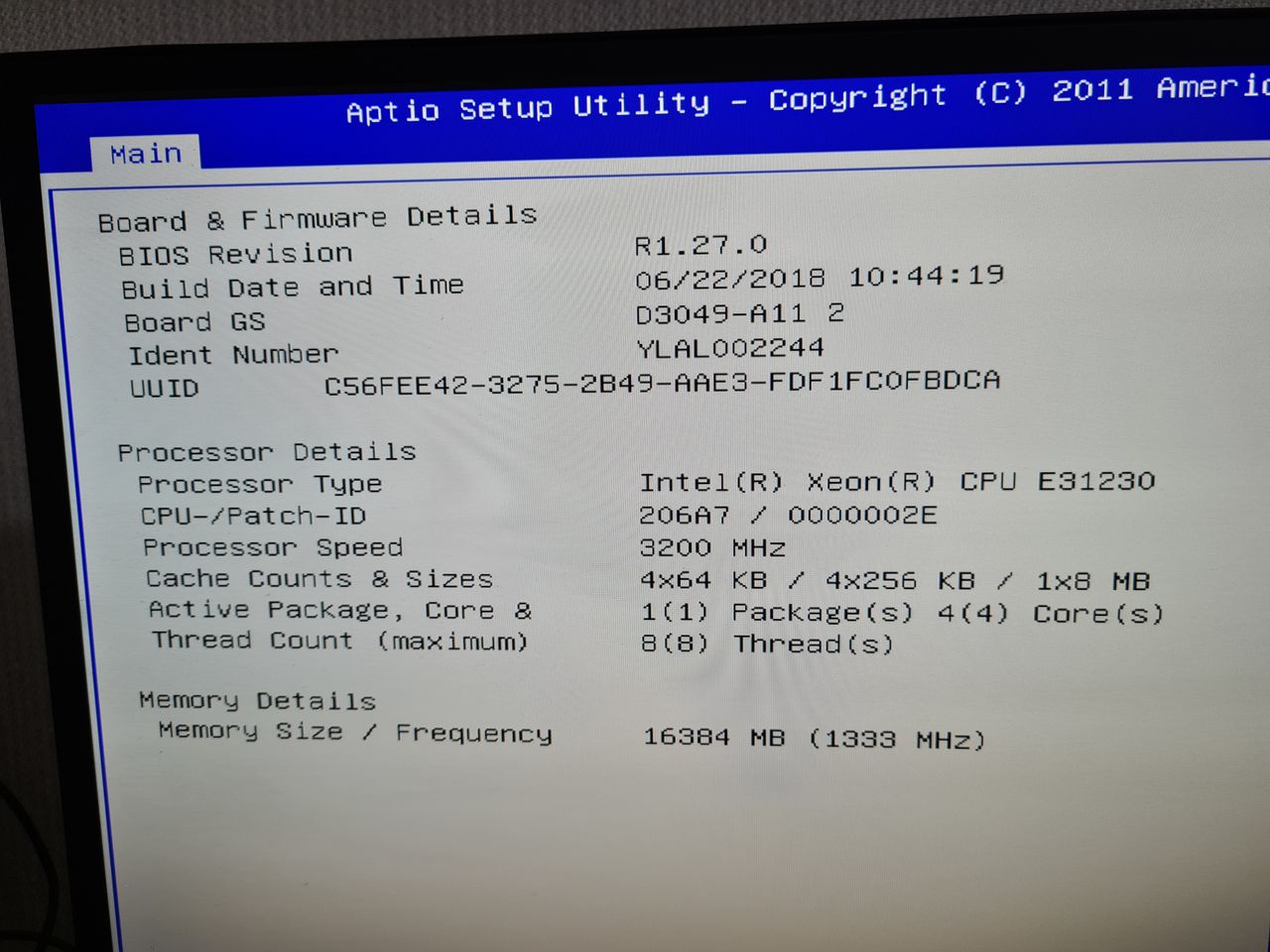 Сервер Fujitsu Primergy Tx120 S3