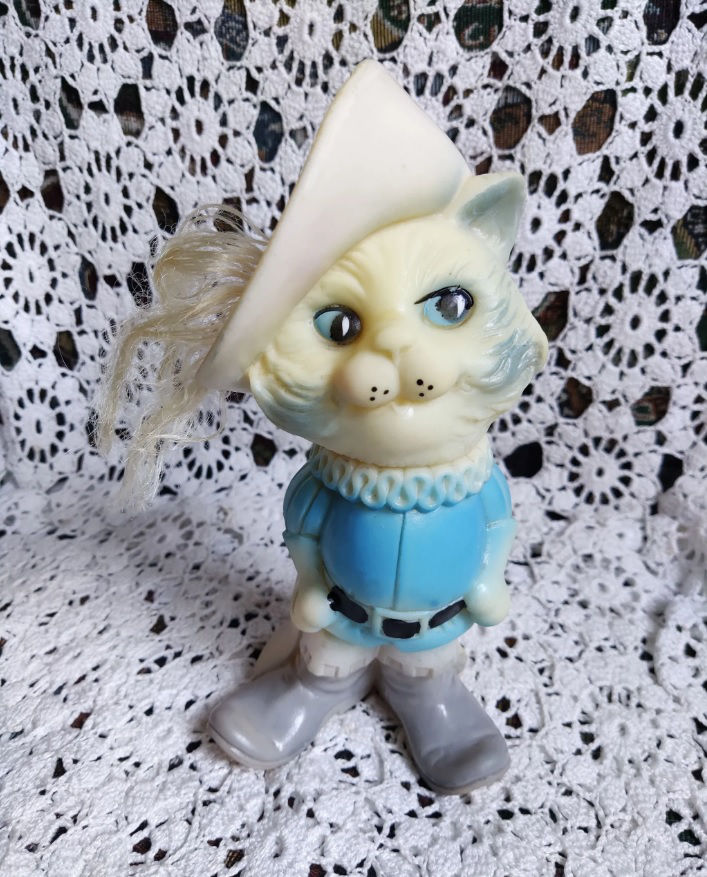 Игрушка кот в сапогах СССР
