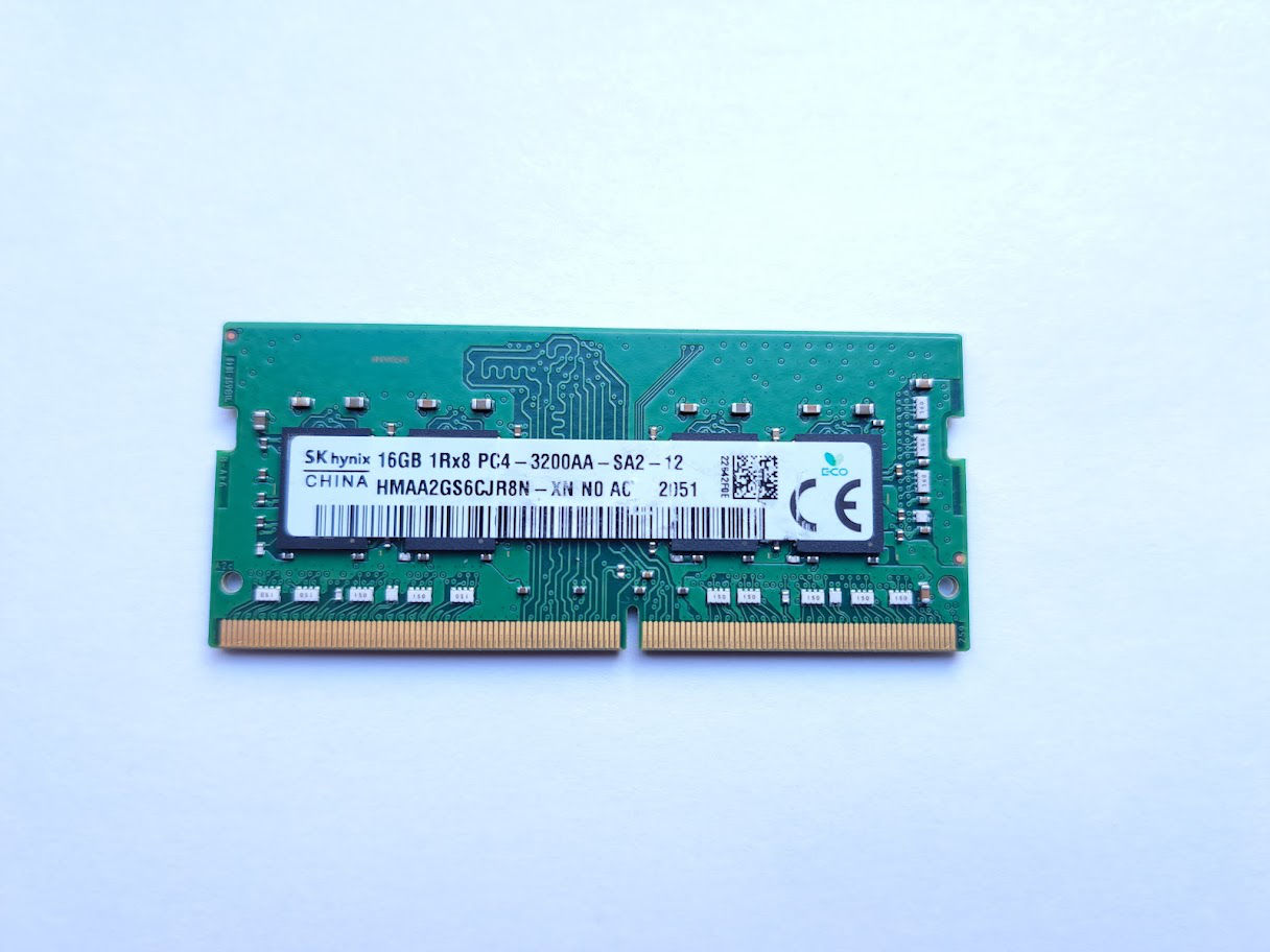 DDR4 1x 16Gb 3200Mhz SK Hyunix для Ноутбука