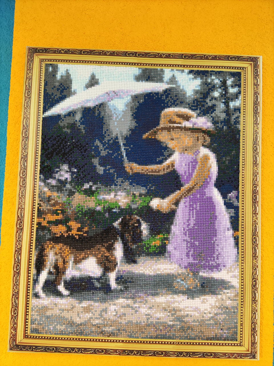 Tablouri cu pietricele decorative, mărimea 40*50.