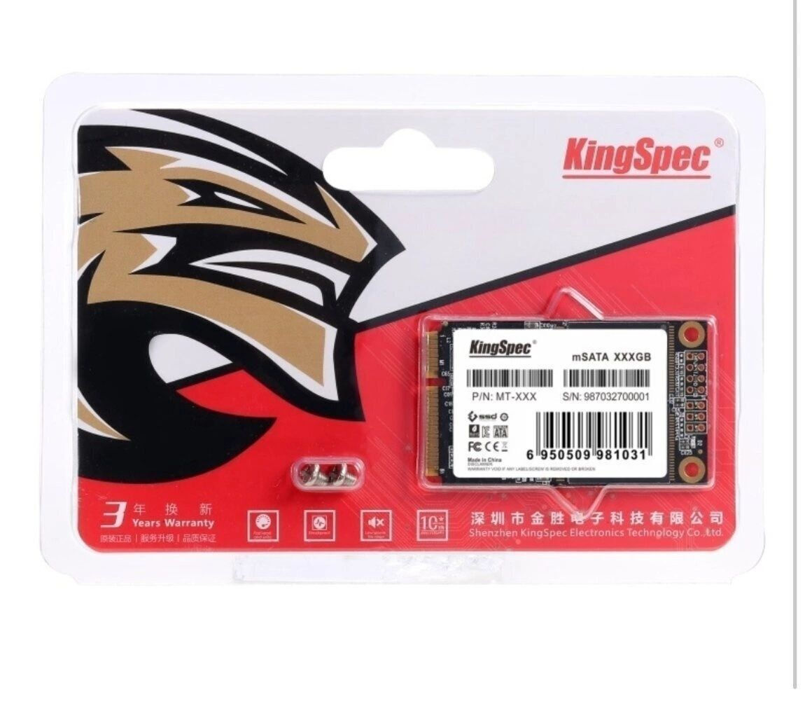 KingSpec mSata SSD 512gb