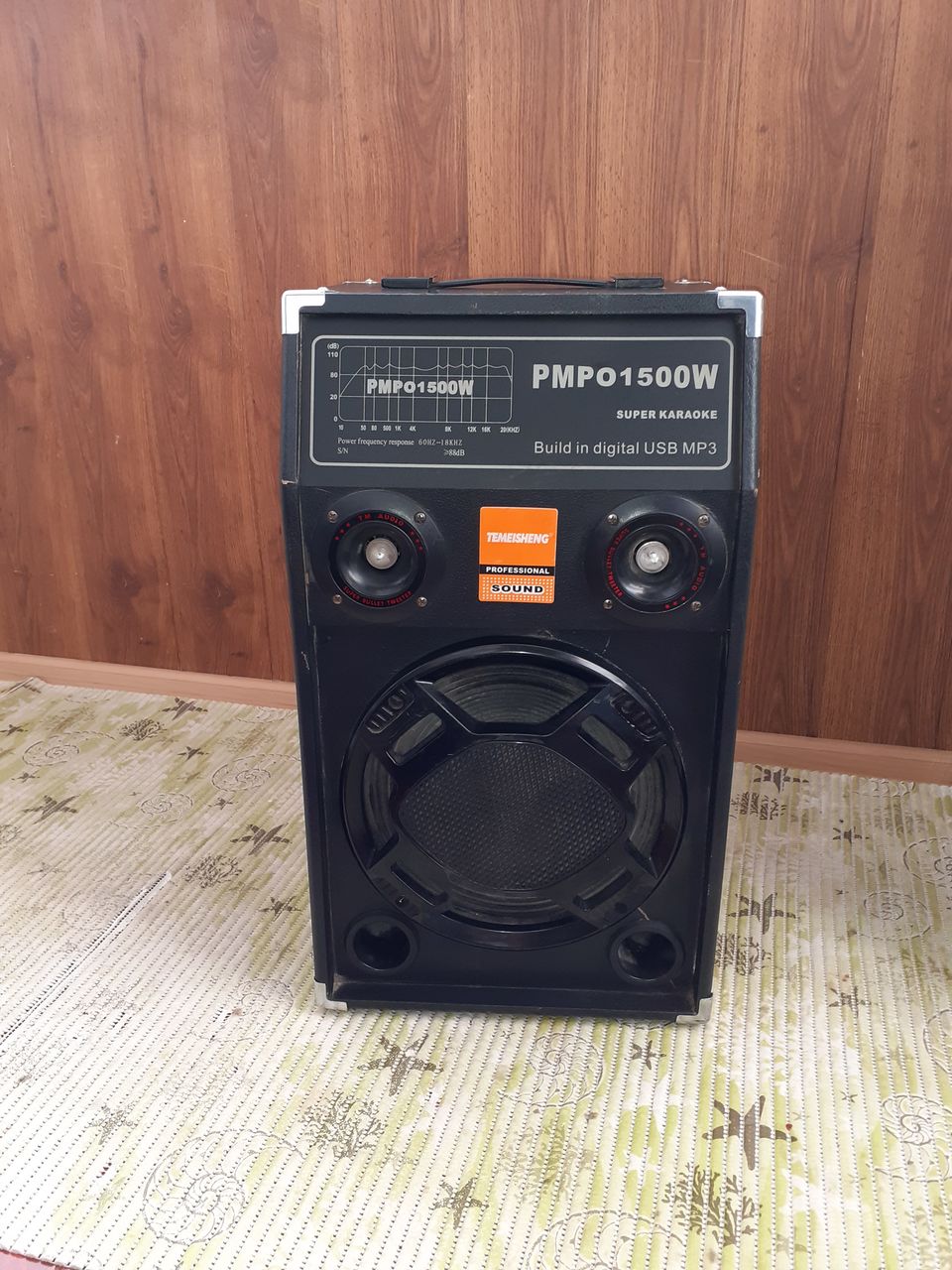 PMPO 1500W Super Karaoke
