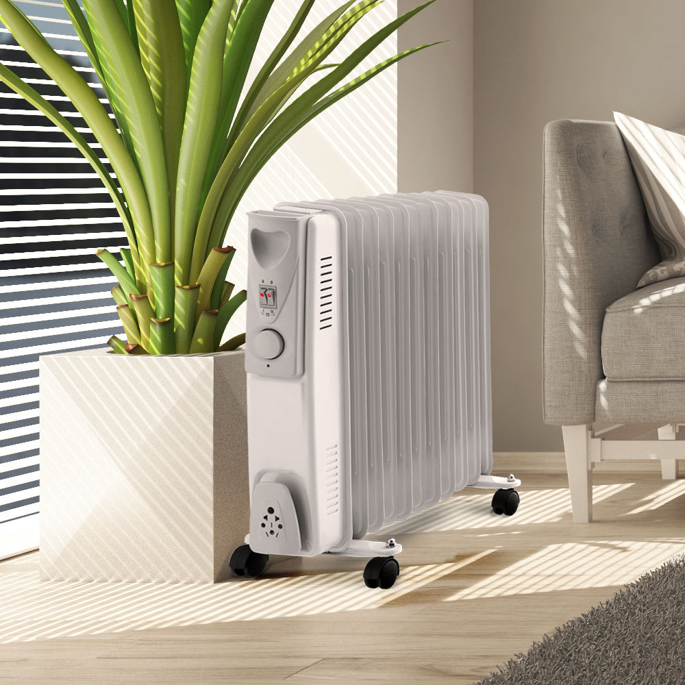Calorifer electric cu ulei 2500W – Warm tech WTRBH2511, credit 0% ...