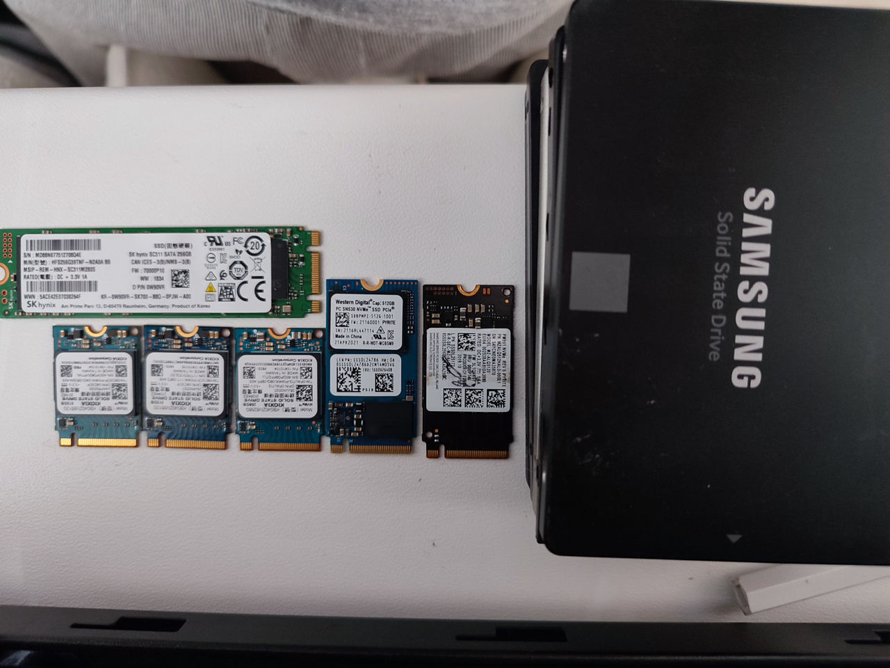 SSD Samsung 850 Evo - 120Gb/240Gb/500Gb/1 Tb - 2.5 / M.2 / USB
