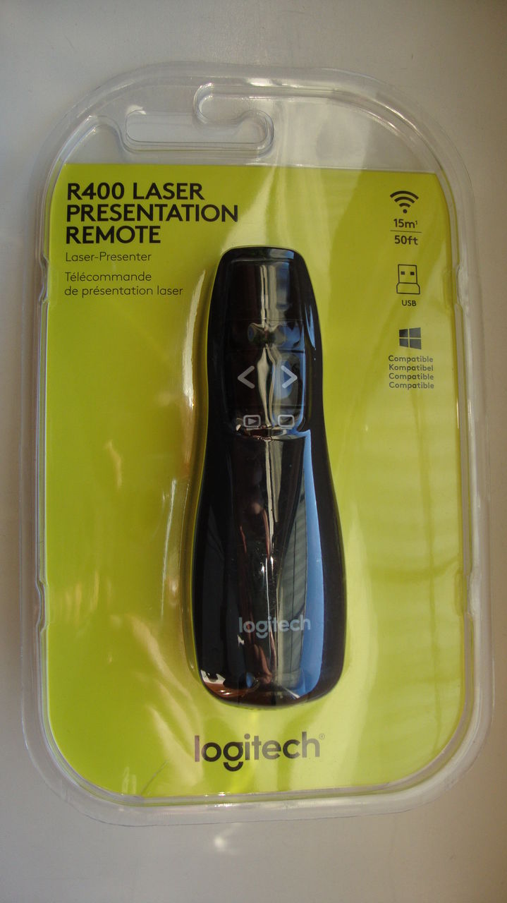 Logitech R400 Laser presentation remote, NOU,sigilat – 400 lei