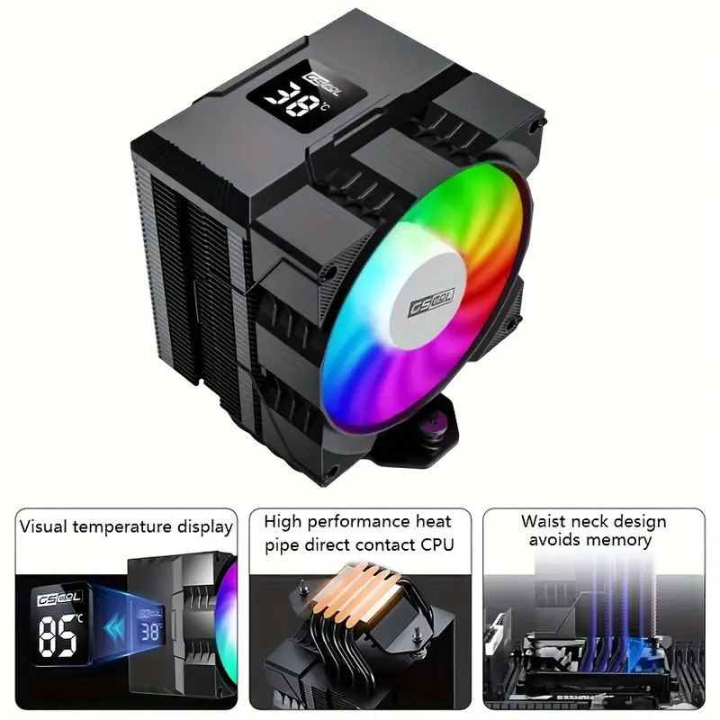 CSCool Argb G-130BK Negru [Nou/Cutie]