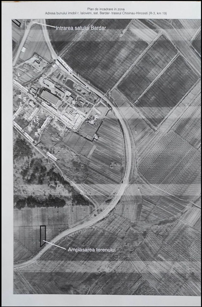 Teren cu Suprafața de 0,52 ha ,lîngă traseul național R3, apropiere de ...