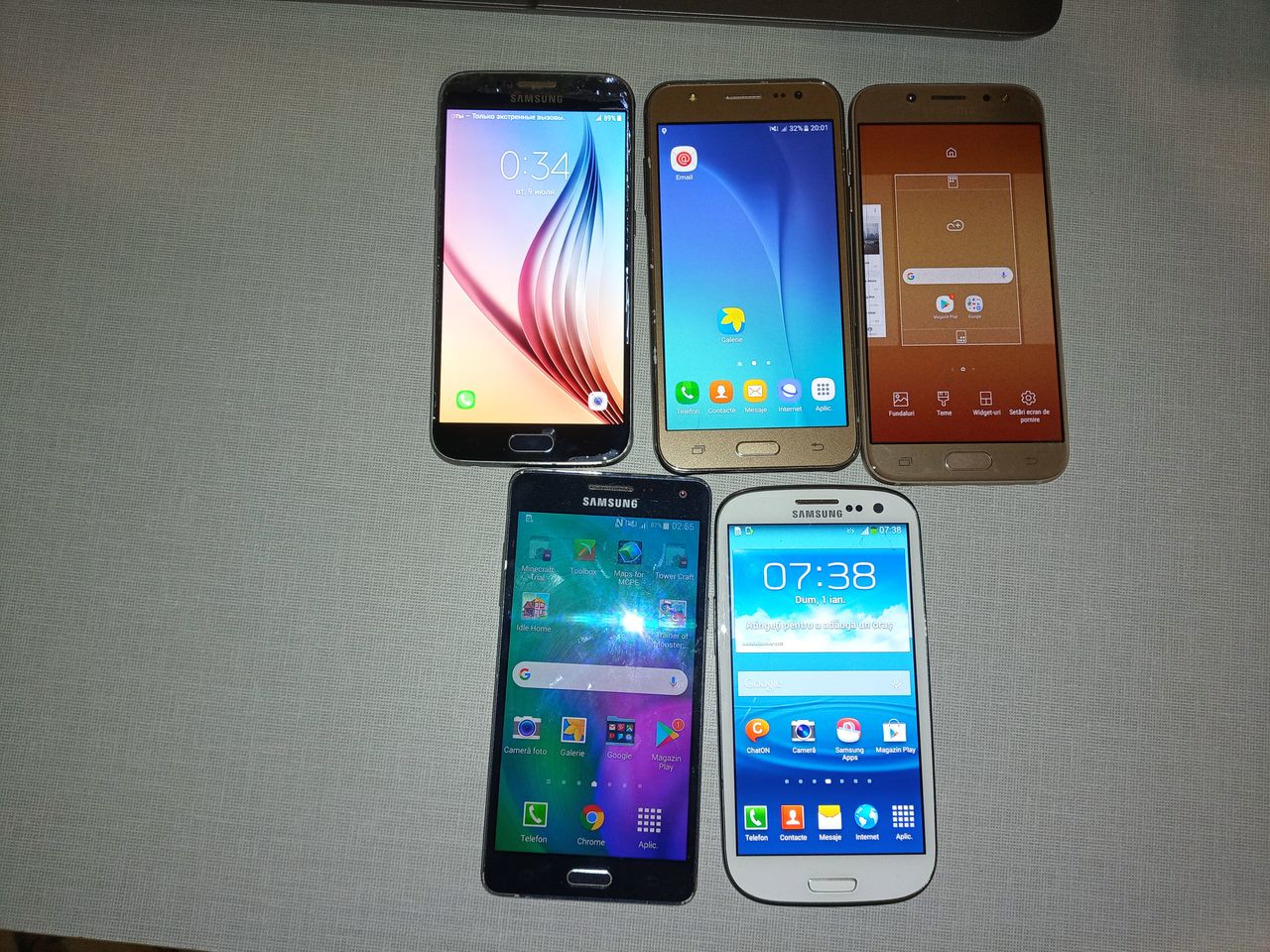 Telefoane Samsung diferite modele