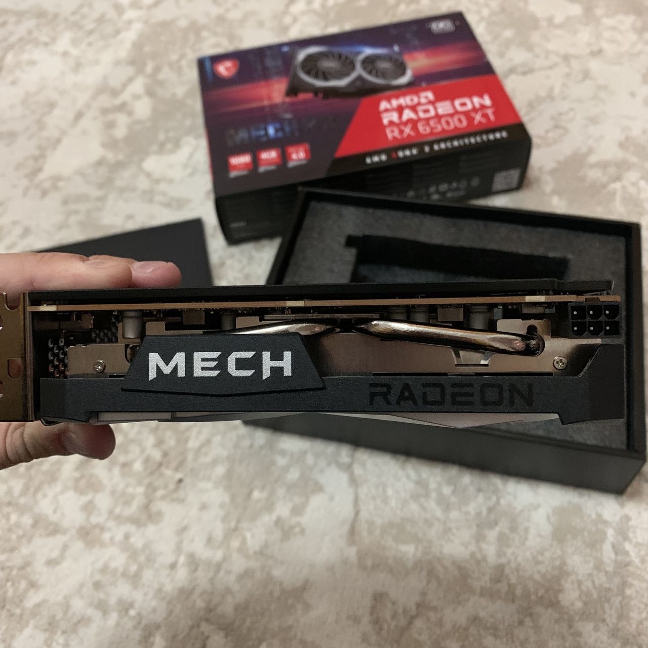 AMD MSI Radeon RX 6500 XT MECH 2X OC 4GB